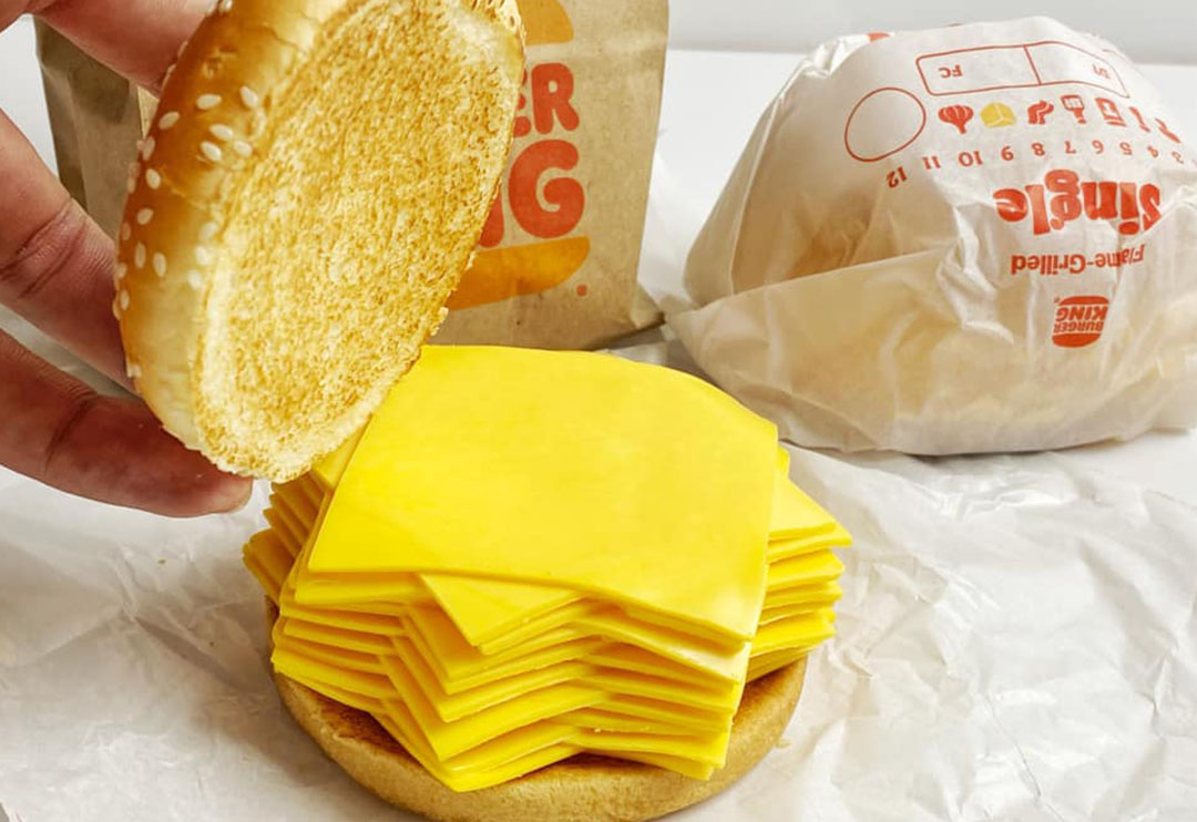 BURGER KING IN THAILAND RELEASES A BURGER CONTAINING 20 SLICES OF ...