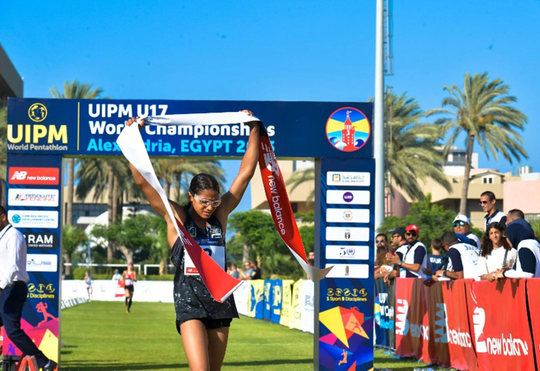 FARIDA ABU HASHEM WINS THE GOLD MEDAL IN THE WORLD MODERN PENTATHLON ...
