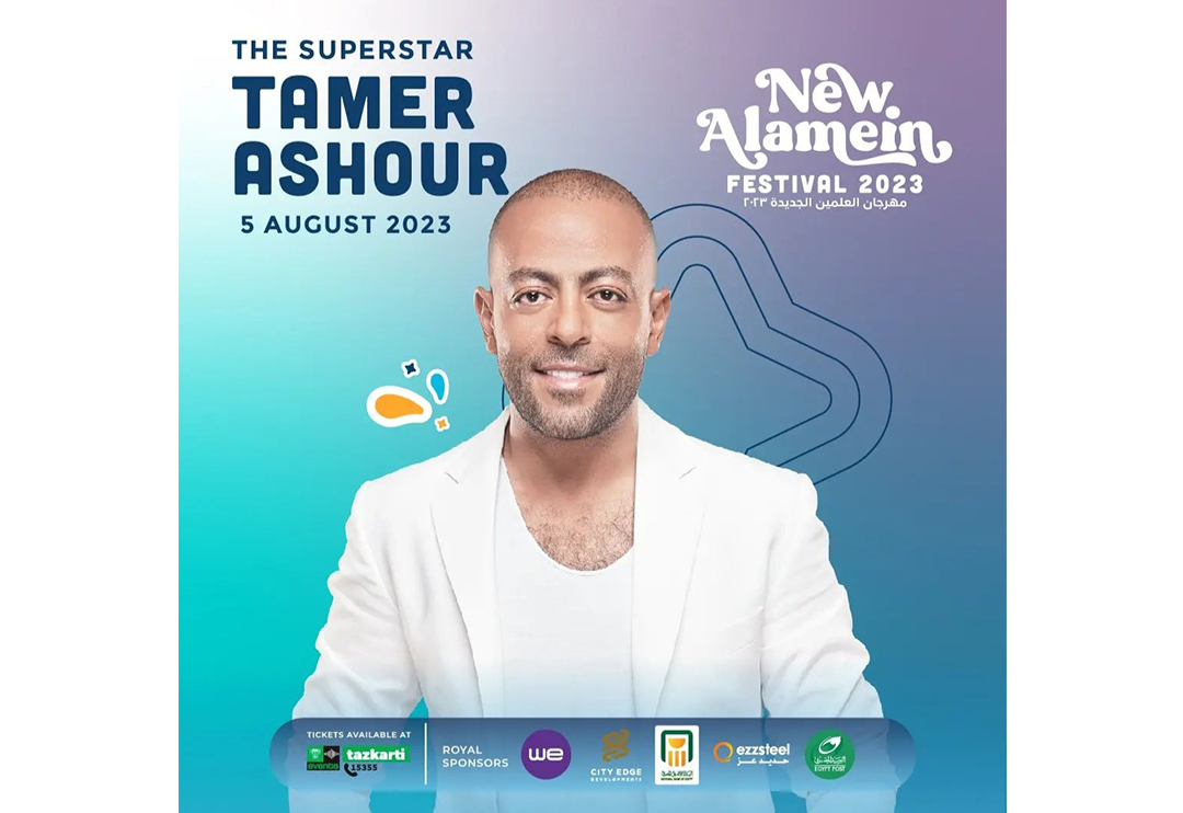 TAMER ASHOUR PERFORMS AT EL ALAMEIN FESTIVAL ON AUGUST 5TH - TheDose-Mag