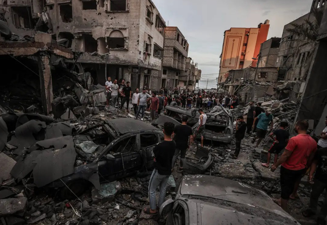 ISRAEL STRIKES GAZA'S AL-SHATI CAMP - TheDose-Mag