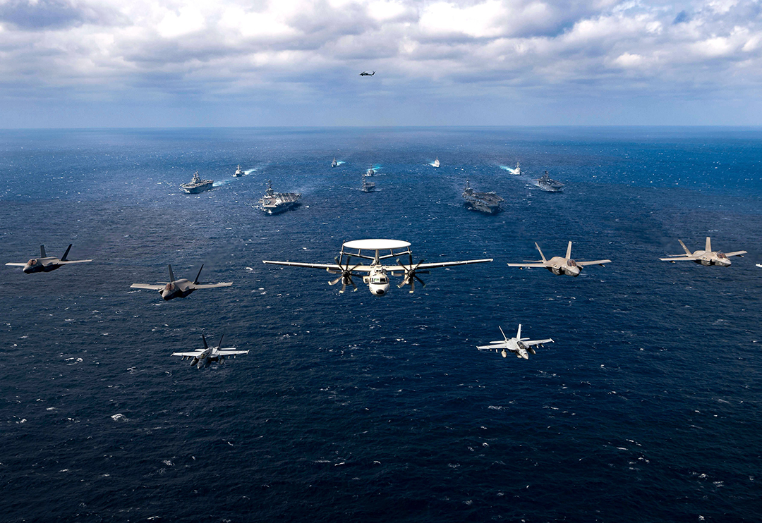 SECOND US CARRIER STRIKE GROUP ARRIVES THE MIDDLE EAST - TheDose-Mag